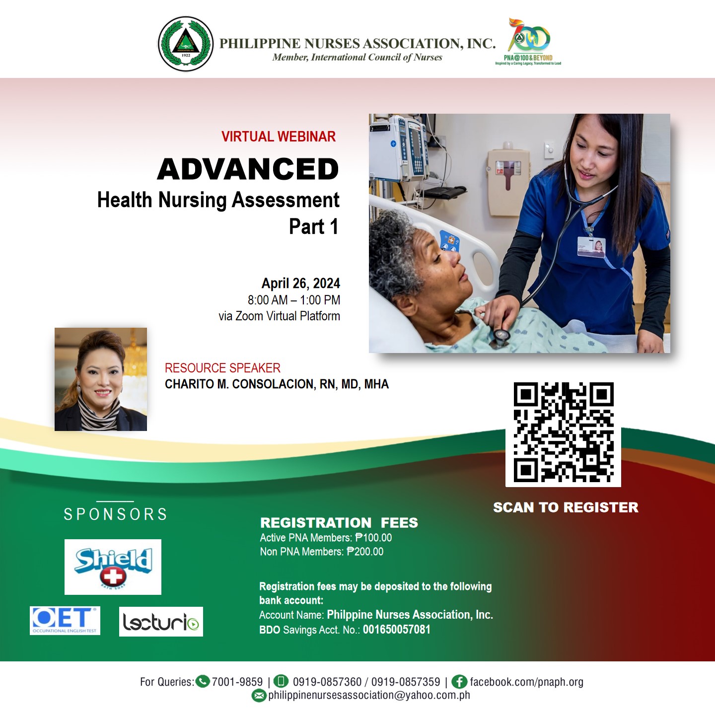 Schedule of PNA's seminars / trainings