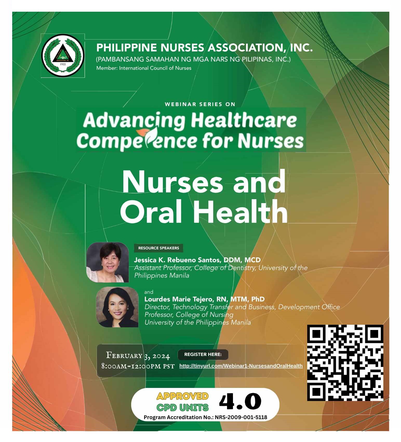 Schedule of PNA's seminars / trainings